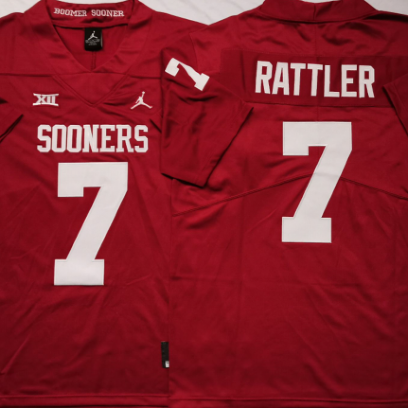 Oklahoma Sooners Spencer Rattler Jersey