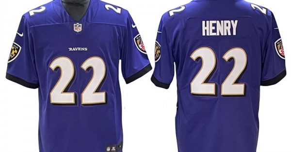 Baltimore Ravens Derrick Henry Jersey