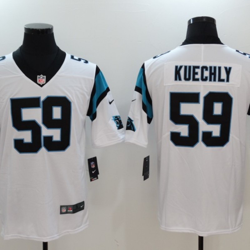 Carolina Panthers #59 Luke Kuechly White Vapor Untouchable Limited Jersey