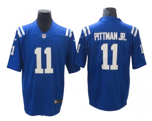 Indianapolis Colts #11 Michael Pittman Jr. Blue Vapor Limited Jersey