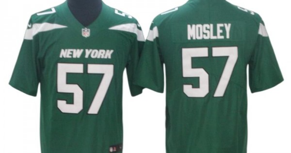 New York Jets #57 C.J. Mosley Green Vapor Untouchable Limited Jersey